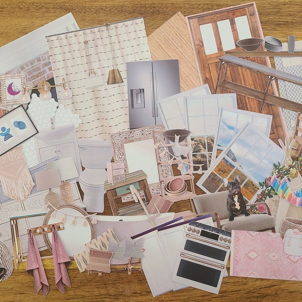 Dollhouse Stickers - Etsy