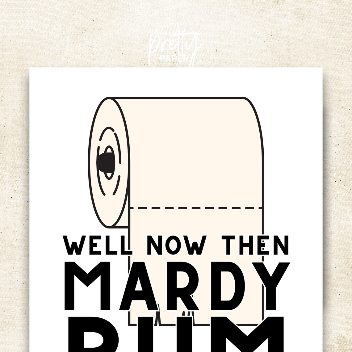 Arctic Monkeys Mardy Bum Song Lyric Print, Bathroom Powder Room Toilet ...