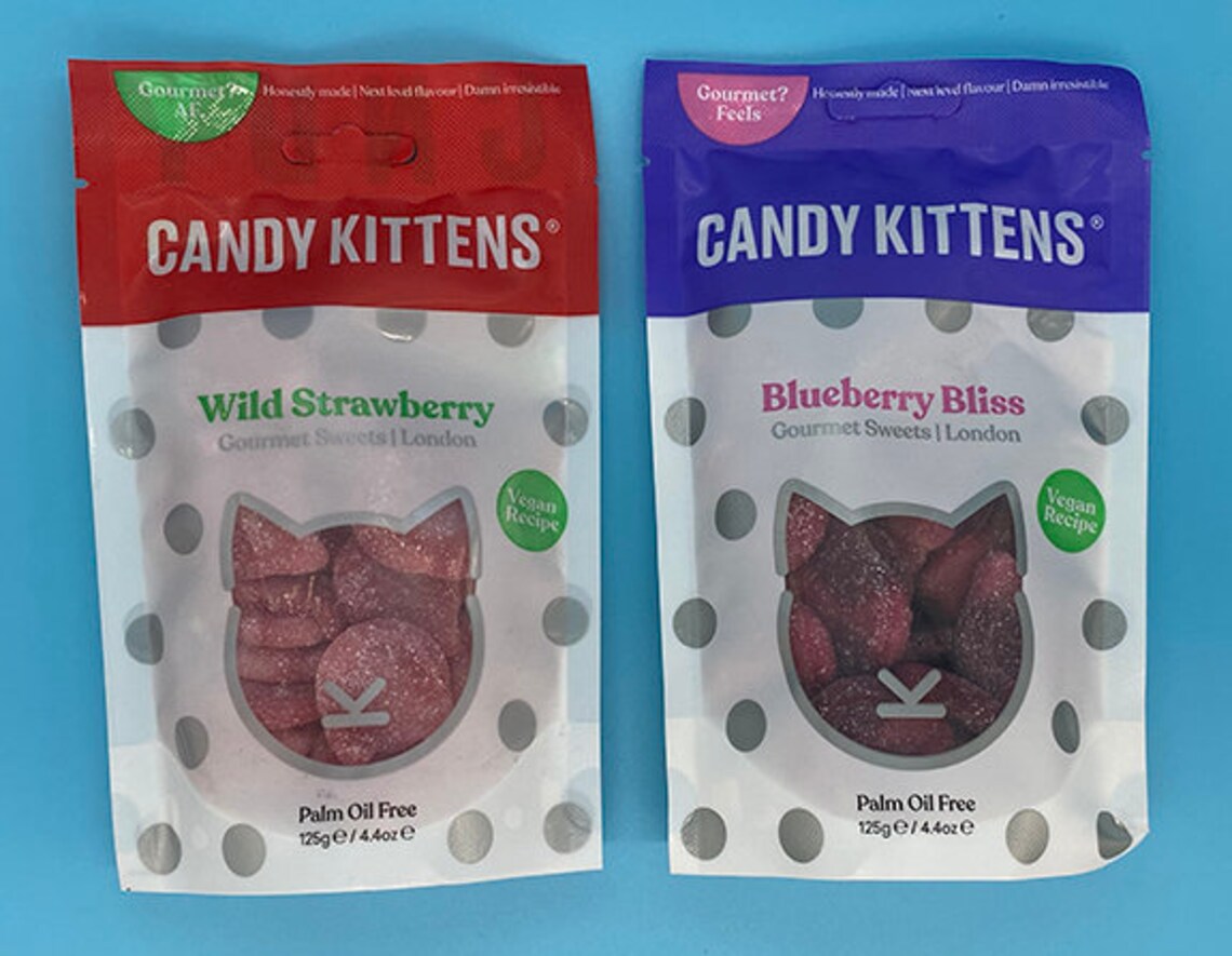 Vegan Cat Candy Vegan Gummies | Etsy