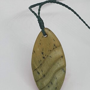 NZ Greenstone Pendant - Etsy