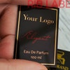 Custom Metal Perfume Label With Back Adhesive - Etsy