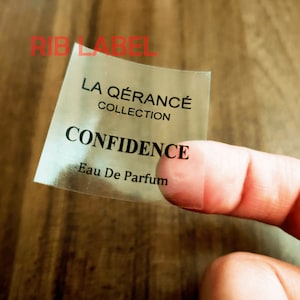 Transparent Stickers for Perfume or Cologne Bottles (waterproof) - Etsy