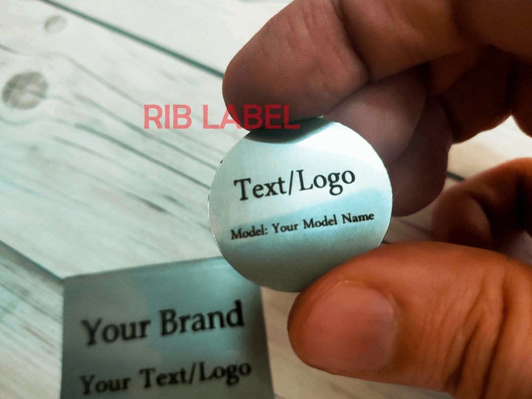 Stainless Steel Labels Customized- Heavy Duty Tags - Etsy