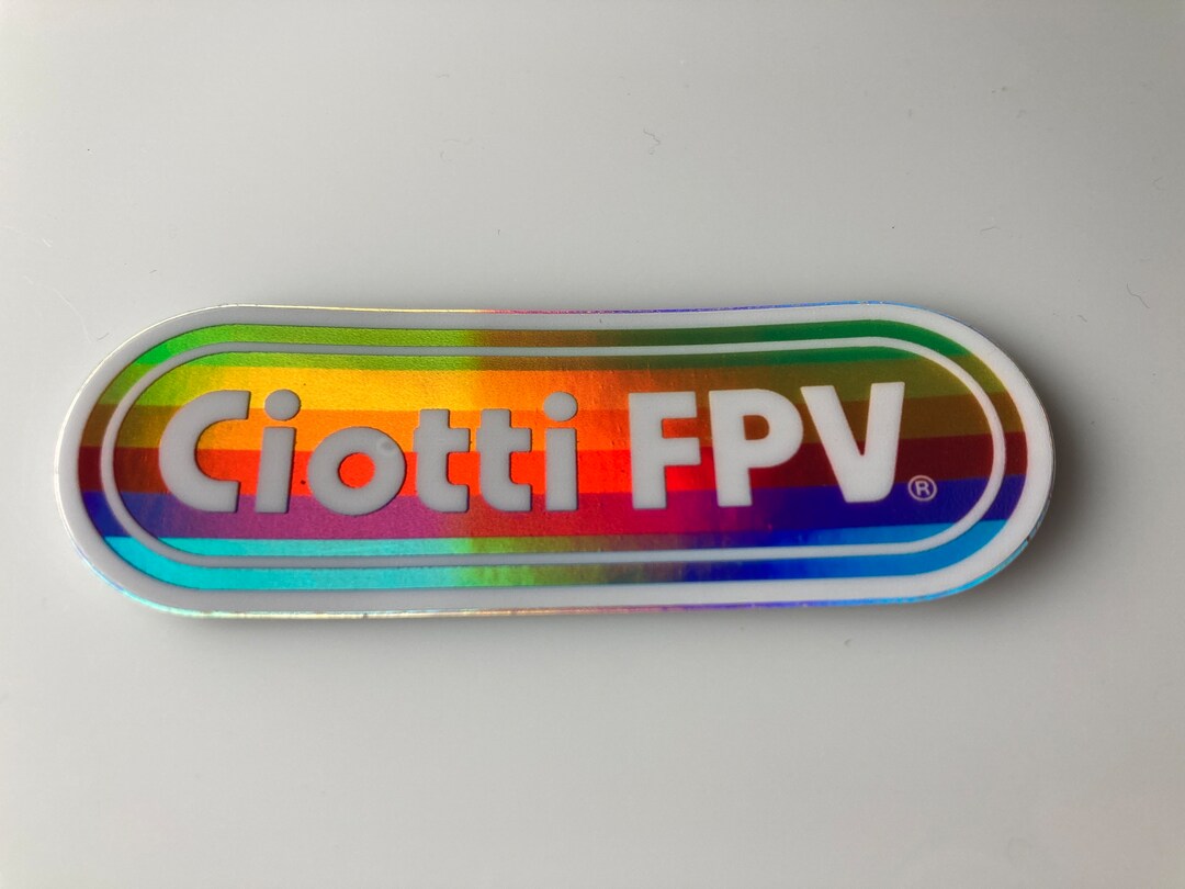 Ciottifpv OG Apple Rainbow Sticker - Holographic - Etsy