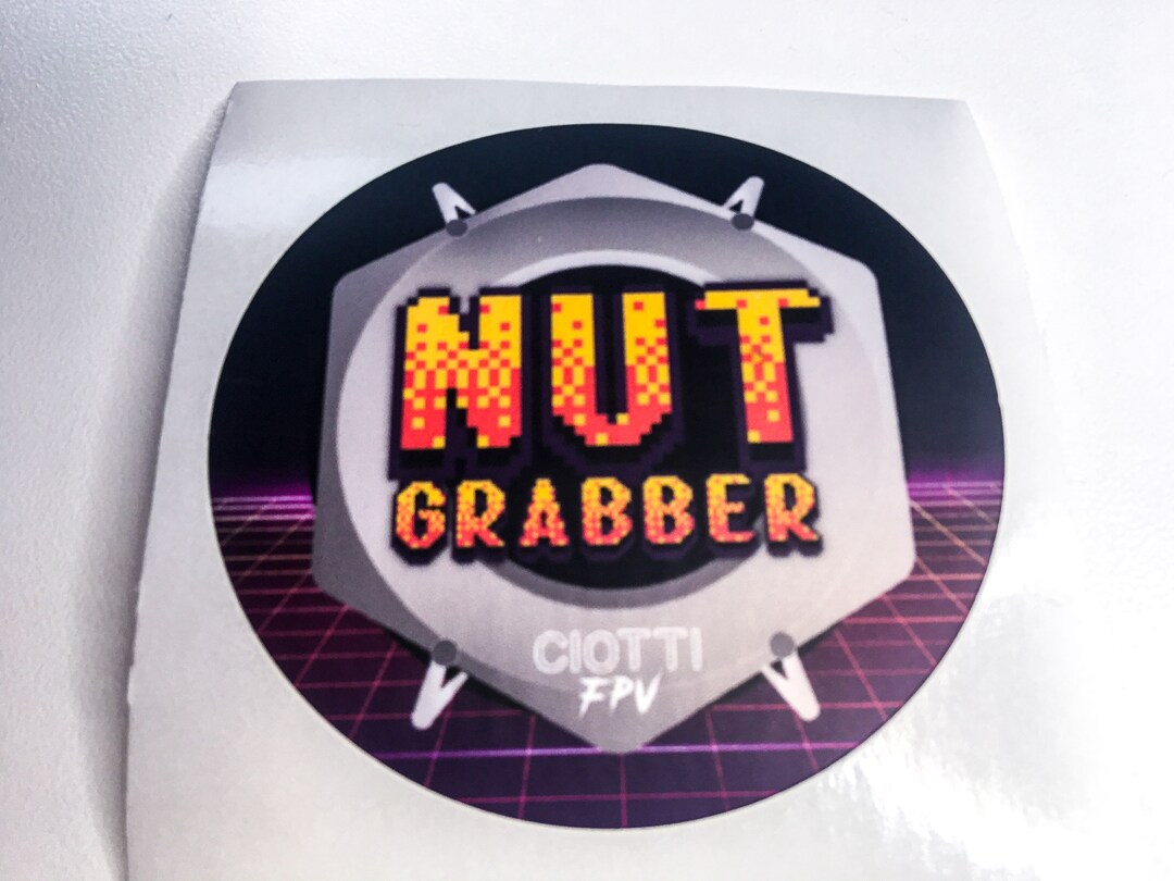 Nut Grabber Ciottifpv Sticker - Etsy
