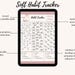 Habit Tracker Printable | Color Your Progress | Monthly Habit Tracker ...