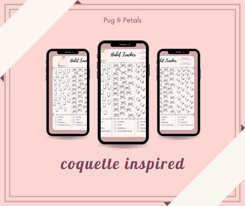 Habit Tracker Printable | Color Your Progress | Monthly Habit Tracker ...