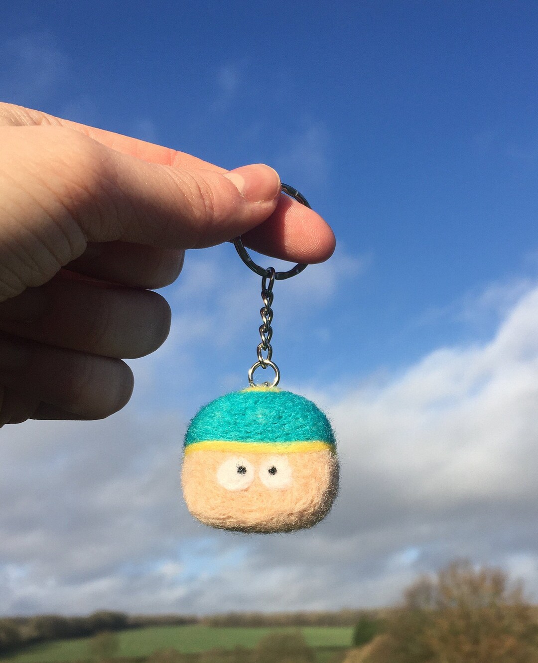 Eric Cartman Handmade Needle Felt Keyring - Etsy