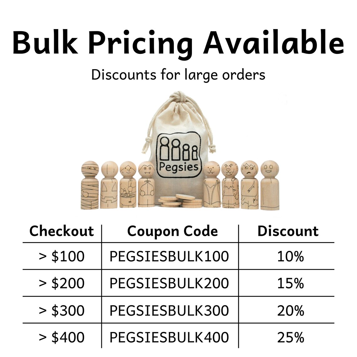 Halloween Peg Doll Set Wooden Toy/decor Mummy Pumpkin - Etsy