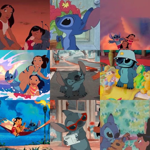 Lilo and Stitch Aesthetic Wall Collage Home Decor Wall Decor Wall ...