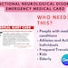 Functional Neurological Disorder (FND) Awareness Medical Alert ID Card ...