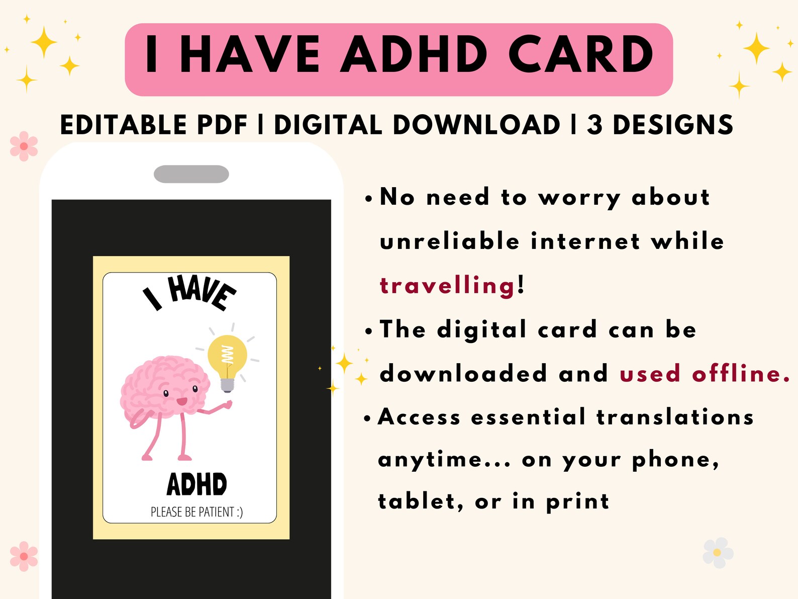 Adhd Awareness Attention-deficit / Hyperactivity Disorder (ADHD ...