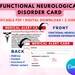 Functional Neurological Disorder (FND) Awareness Medical Alert ID Card ...