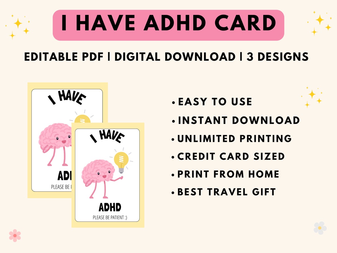 Adhd Awareness Attention-deficit / Hyperactivity Disorder (ADHD ...