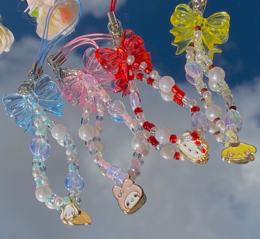 Handmade Sanrio/hello Kitty Phone Charms - Etsy