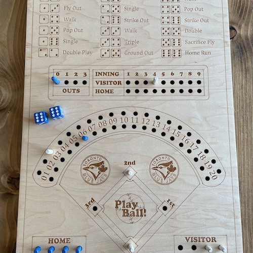 Dice Baseball Add Your Own Teams | Etsy