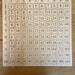 Multiplication Chart DXF SVG AI - Etsy