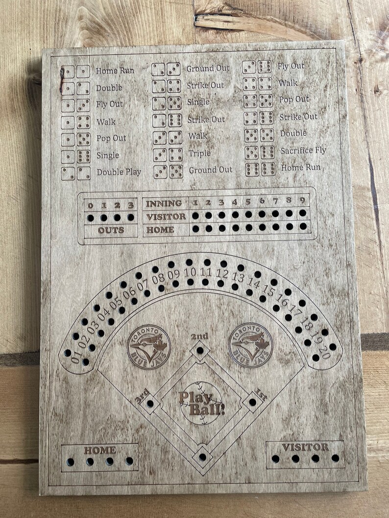 Dice Baseball - Add Your Own Team(s)!! - Etsy