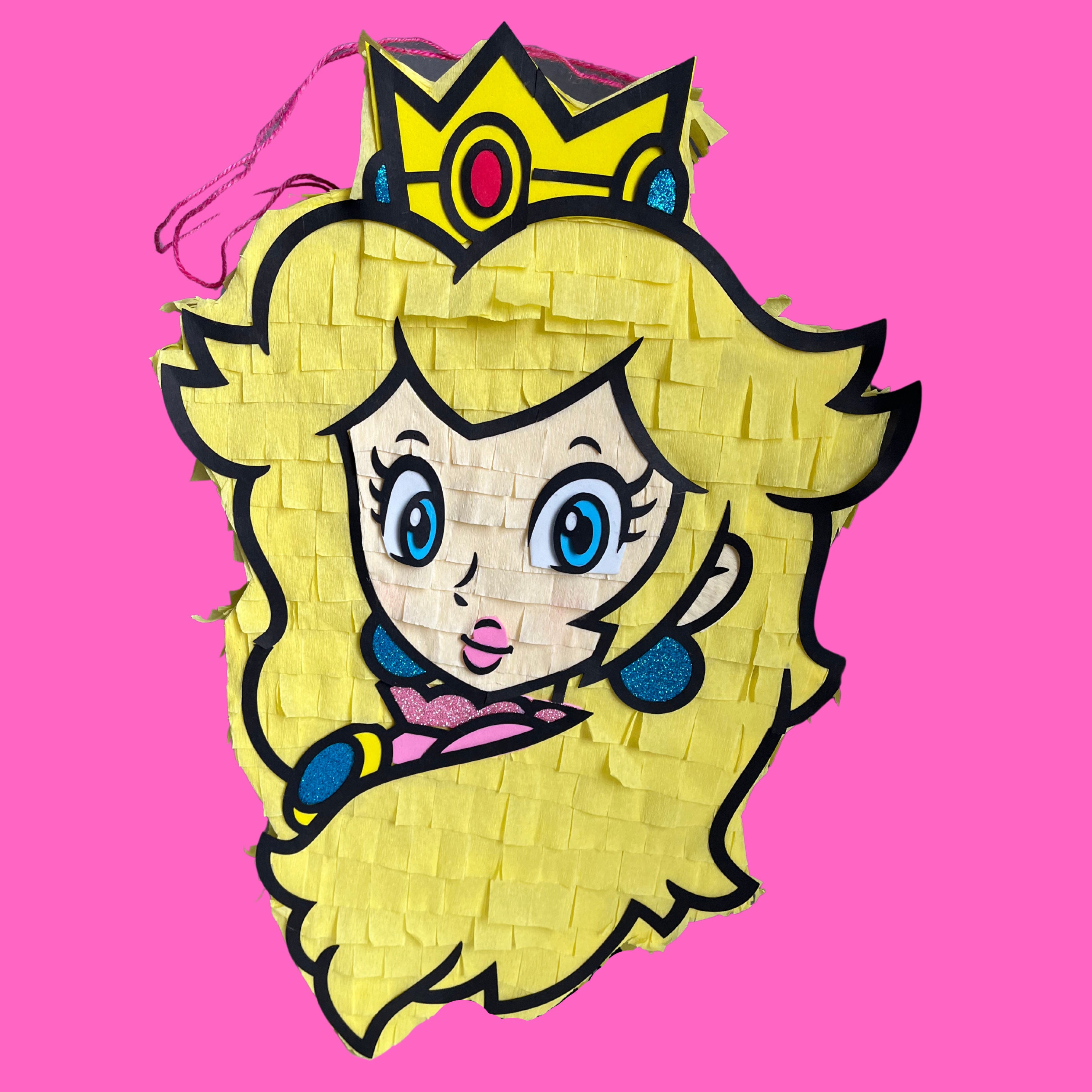 Princess Piñata, Princess Peach Piñata, Pink Princess Piñata, Video ...