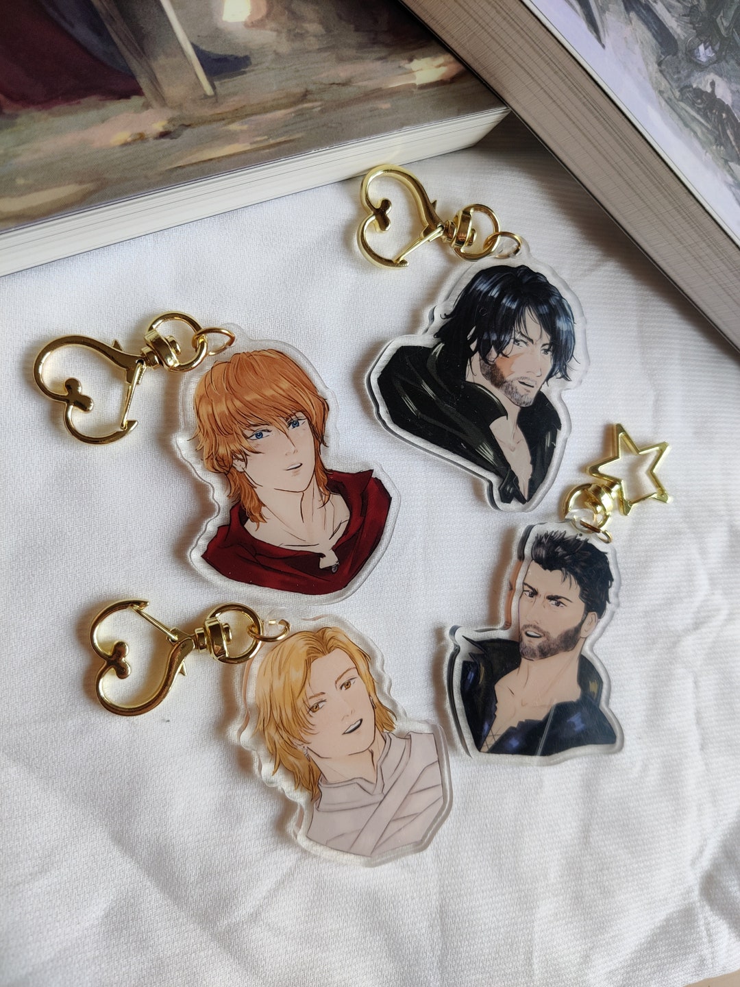 Final Fantasy XVI Keychains - Etsy