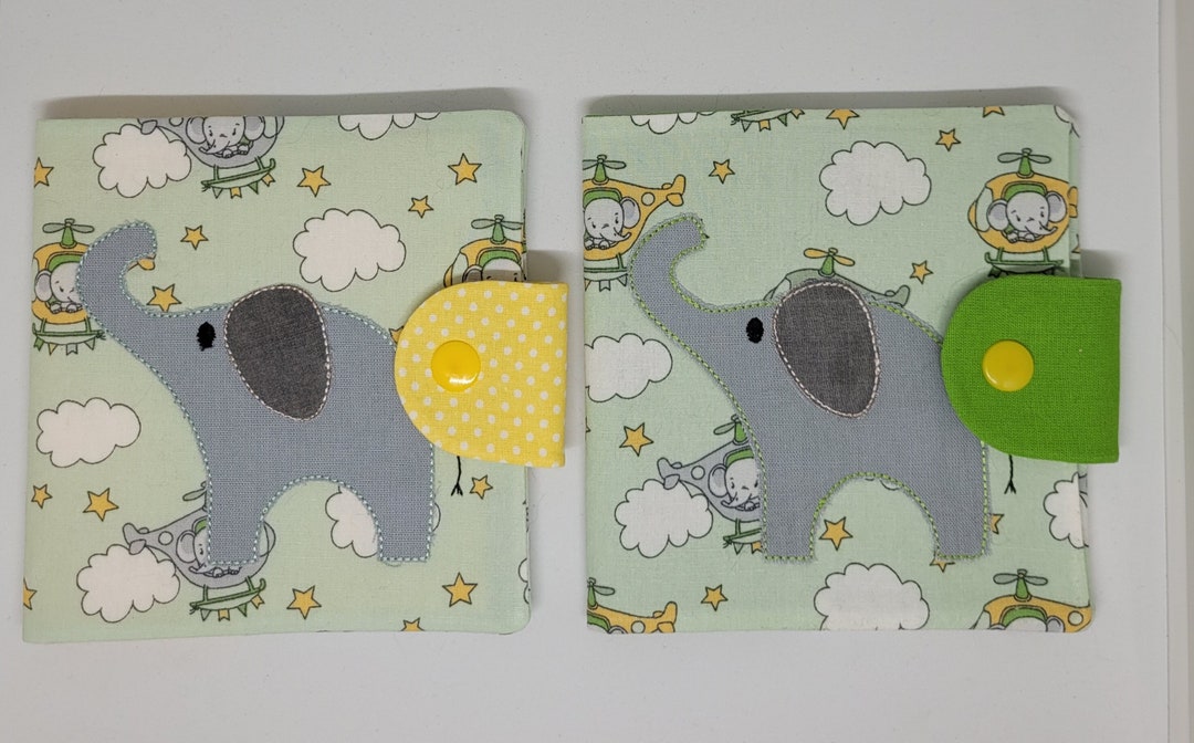 Mini Book Cover / Pixi Book Cover With Appliqué and Snap Fastener - Etsy