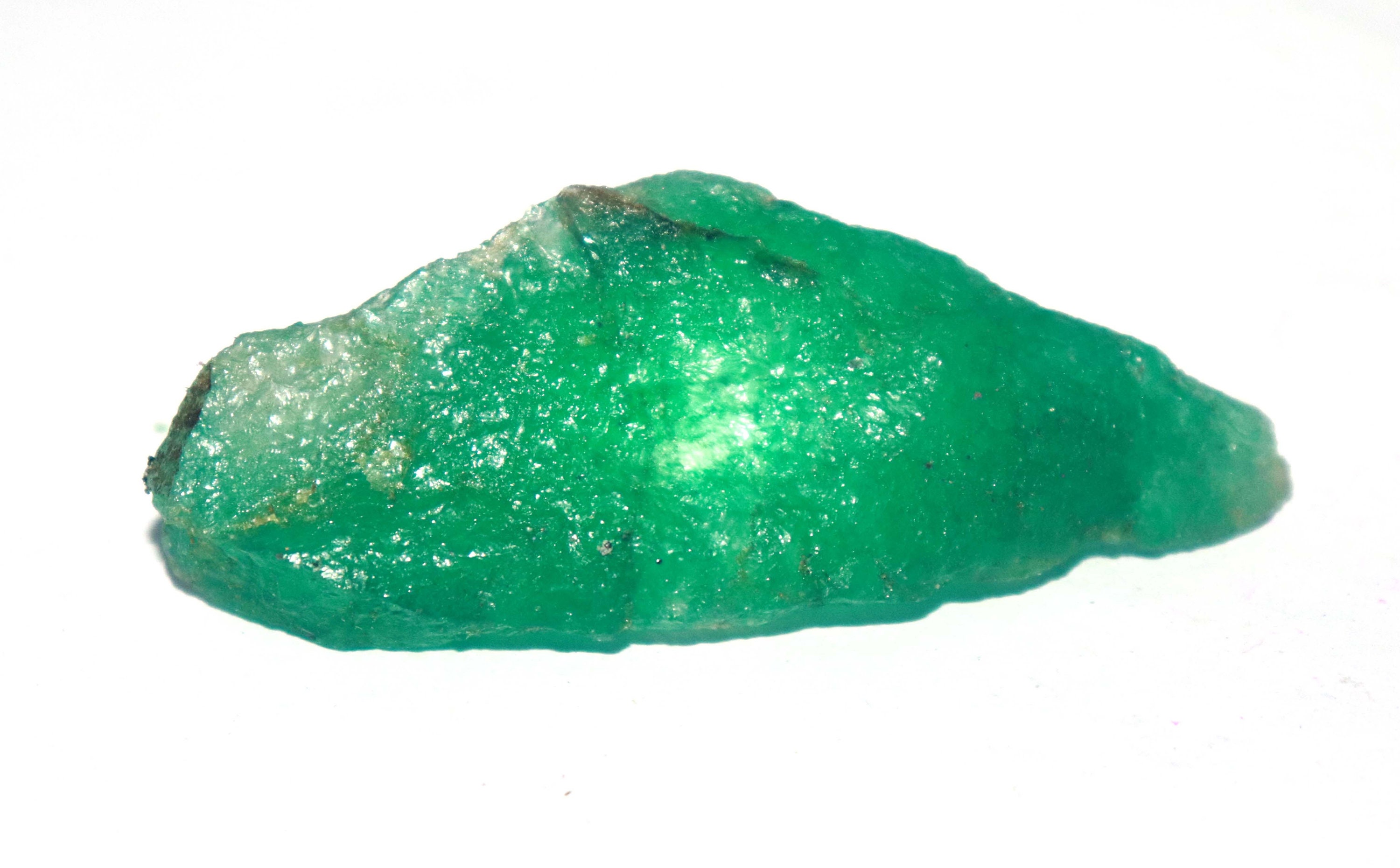 Smaragd Edelstein Roh 179.75 Karat Kolumbien Grün Smaragd | Etsy
