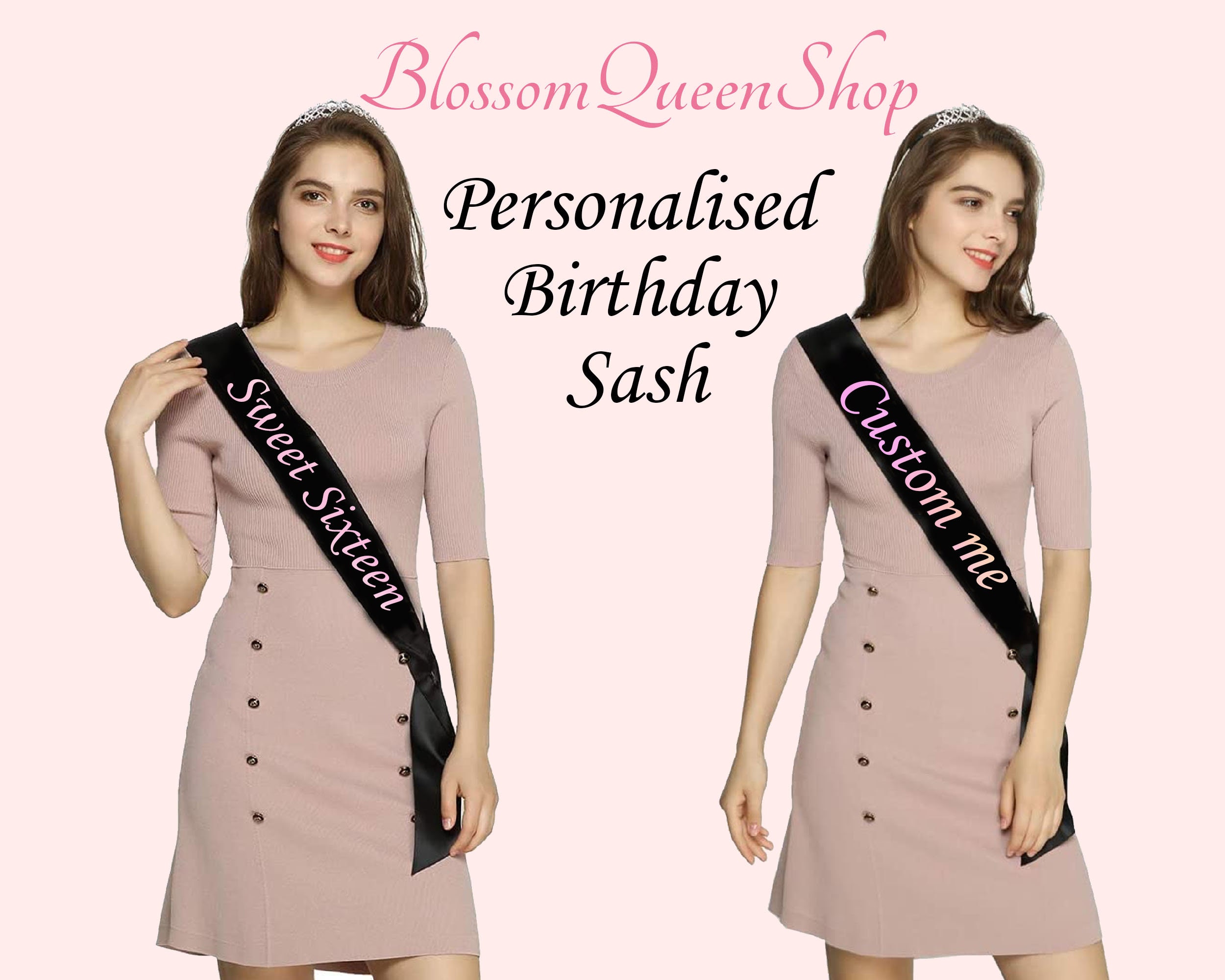 Customized Sash Personalized Sash Your Text Sash Bridal Sash | Etsy