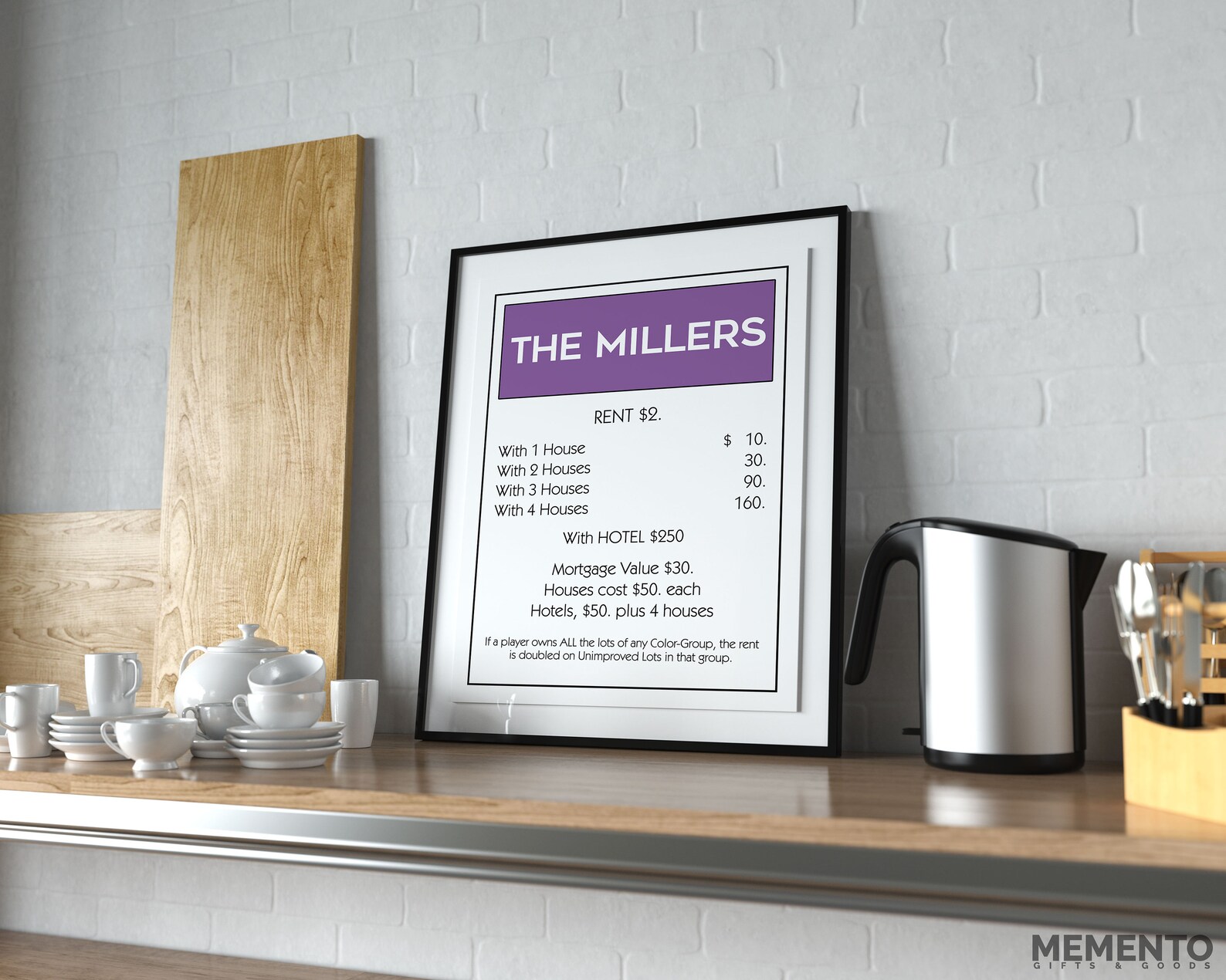 Custom Monopoly Title Poster Classic Board Game Art Gaming - Etsy