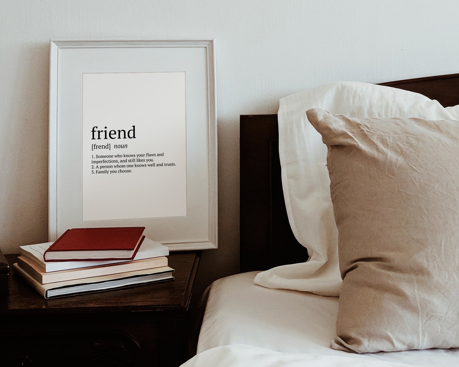 Friend Dictionary Definition Friendship Gifts Best Friend - Etsy