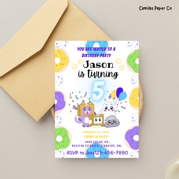 Invitations Box - Etsy