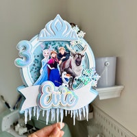 Elsa Cake Topper - Etsy