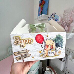 Winnie the Pooh Treat Box, Pooh Bear Gift Box, Bear Treat Box, First ...