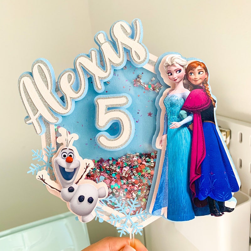Elsa Cake Topper - Etsy