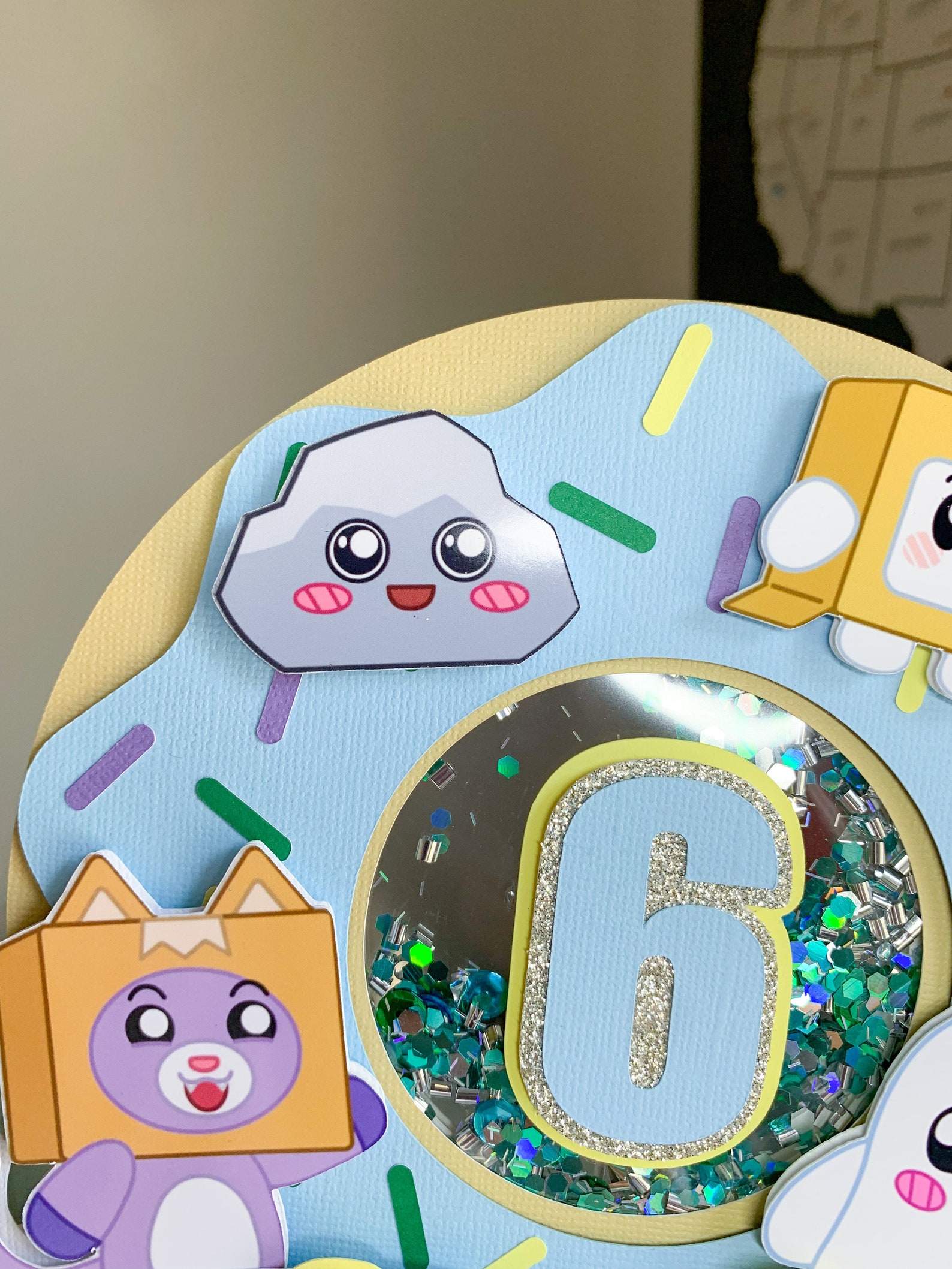 Lankybox Cake Topper, Lankybox Shaker Cake Topper - Etsy