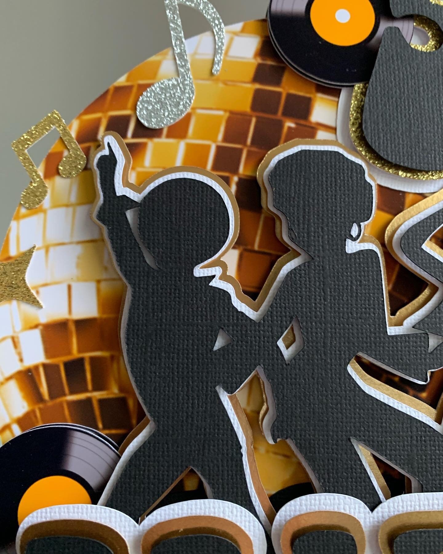 Disco Cake Topper, 70s Disco Cake Topper - Etsy