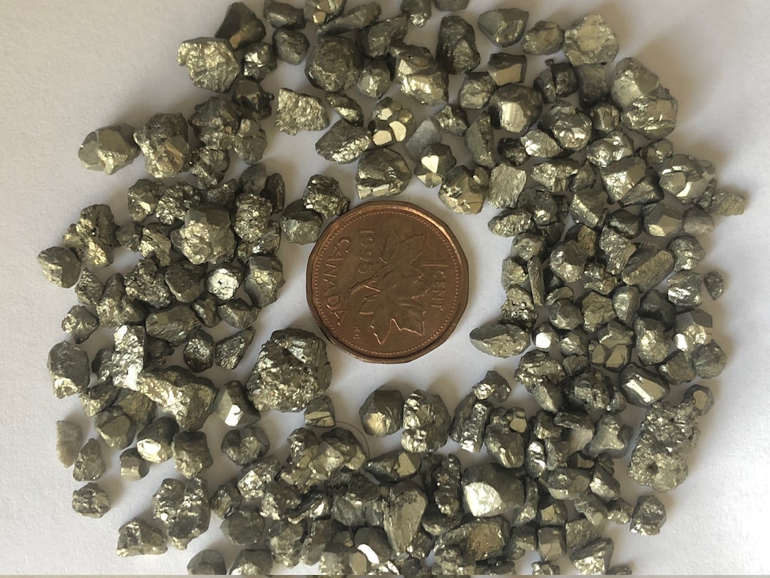 30 Grams Pyrite, Fools Gold Chips, Pyrite Crystals - Etsy
