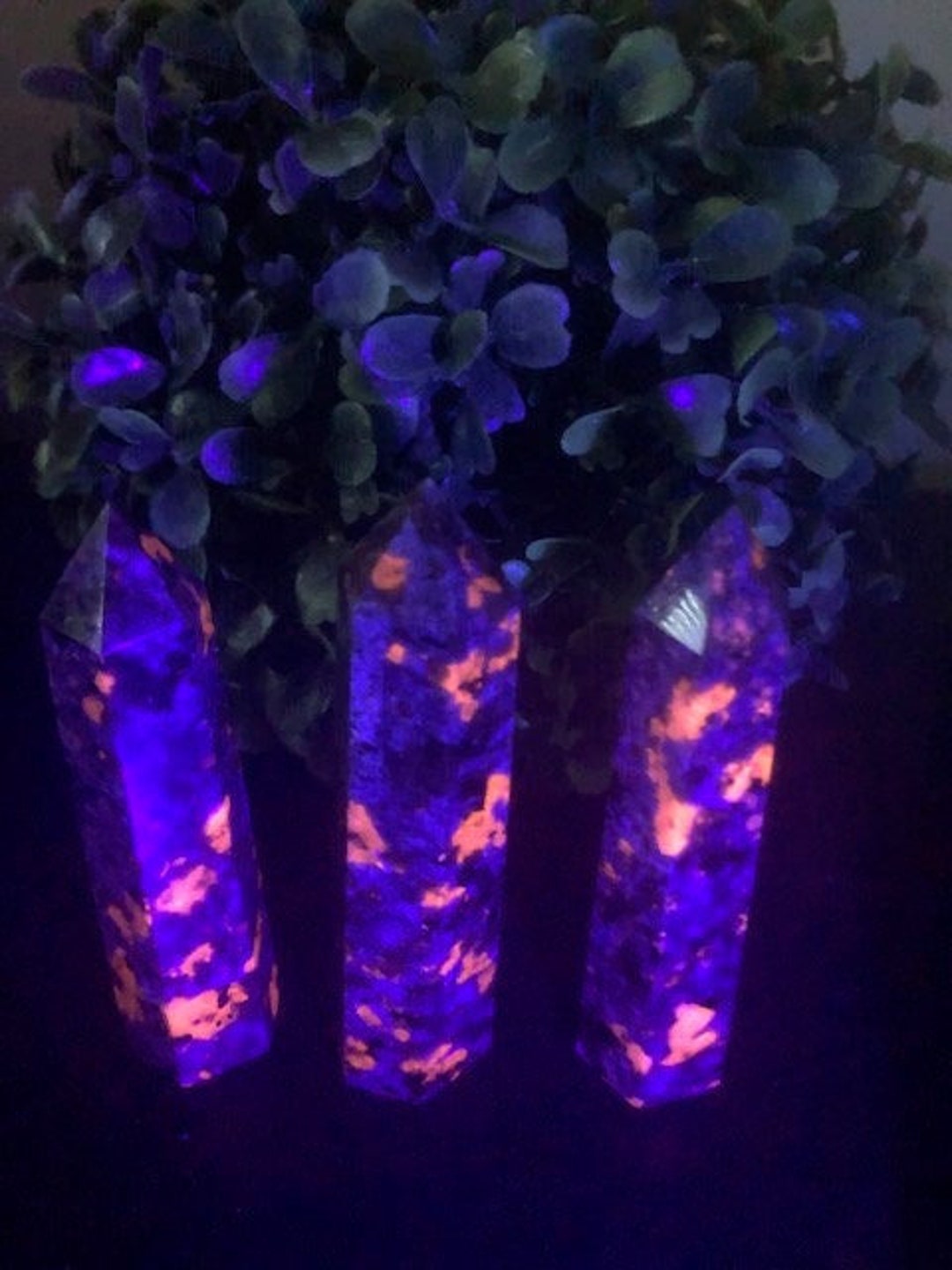 High Quality Yooperlite Point/ Tower, Polished Yooperlite, Firestone ...