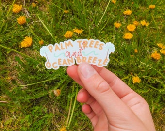 Waterproof Ocean Sticker - Etsy