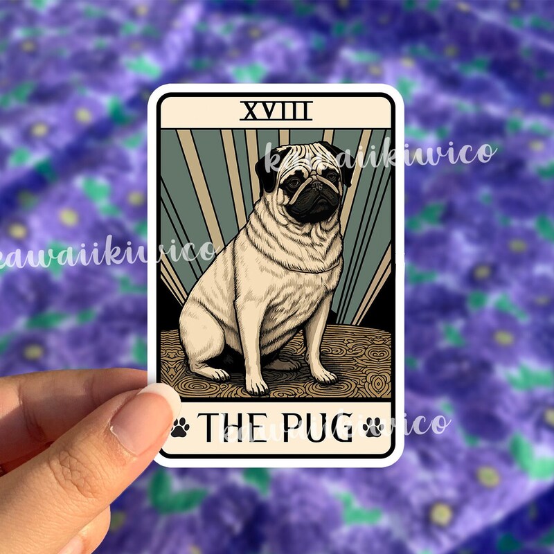 Pug Sticker - Etsy