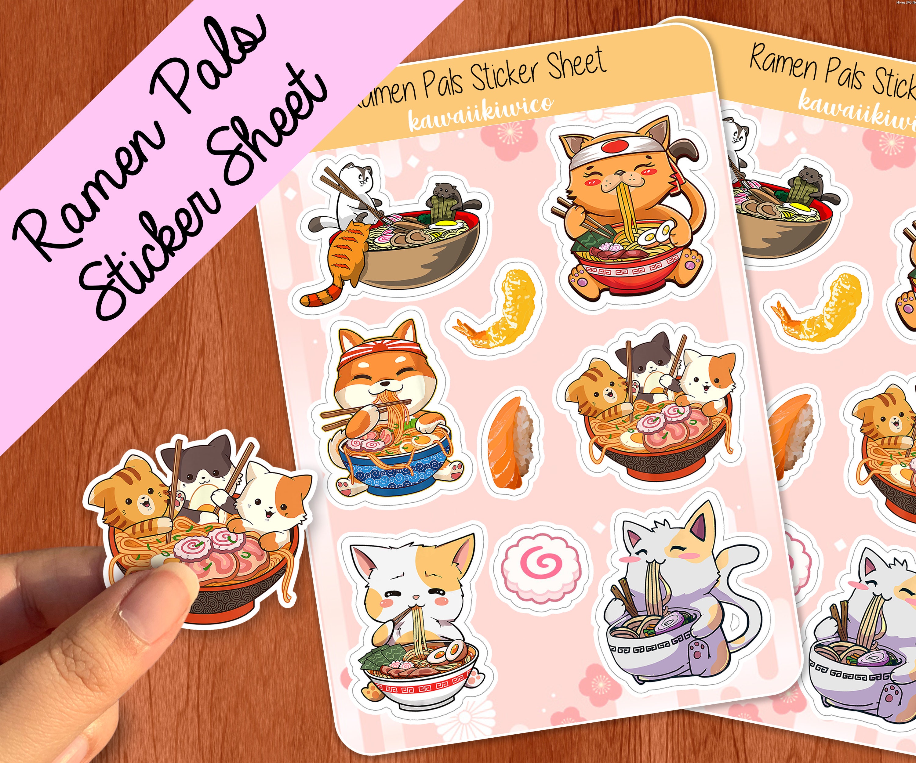 Editable Sticker Sheet Photoshop Mockup With Hand Smart | Etsy Australia