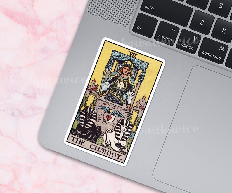 The Chariot Rider-waite Tarot Card Major Arcana | Etsy
