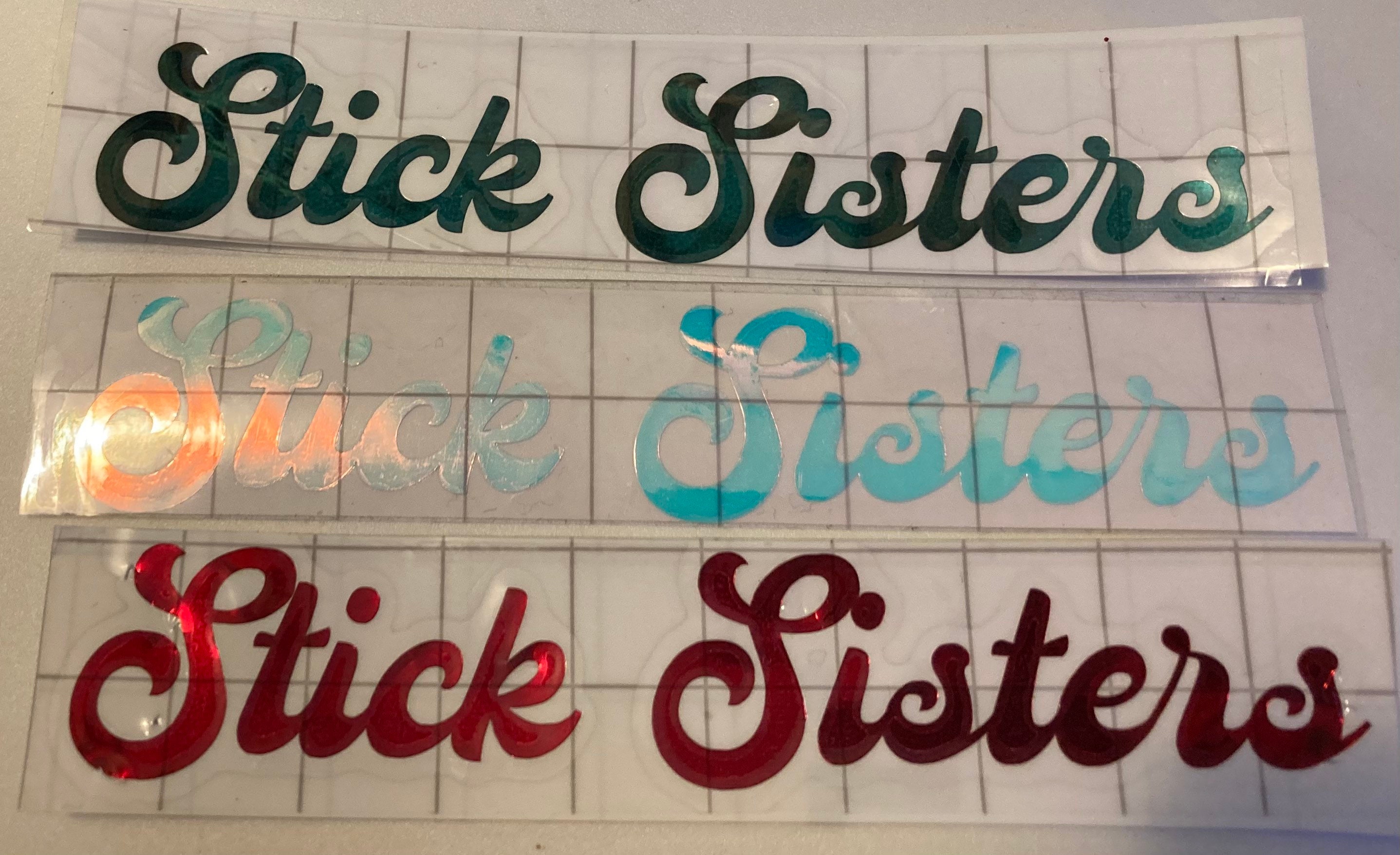 Stick Sisters Vinyl Decal, Various Sizes - Etsy