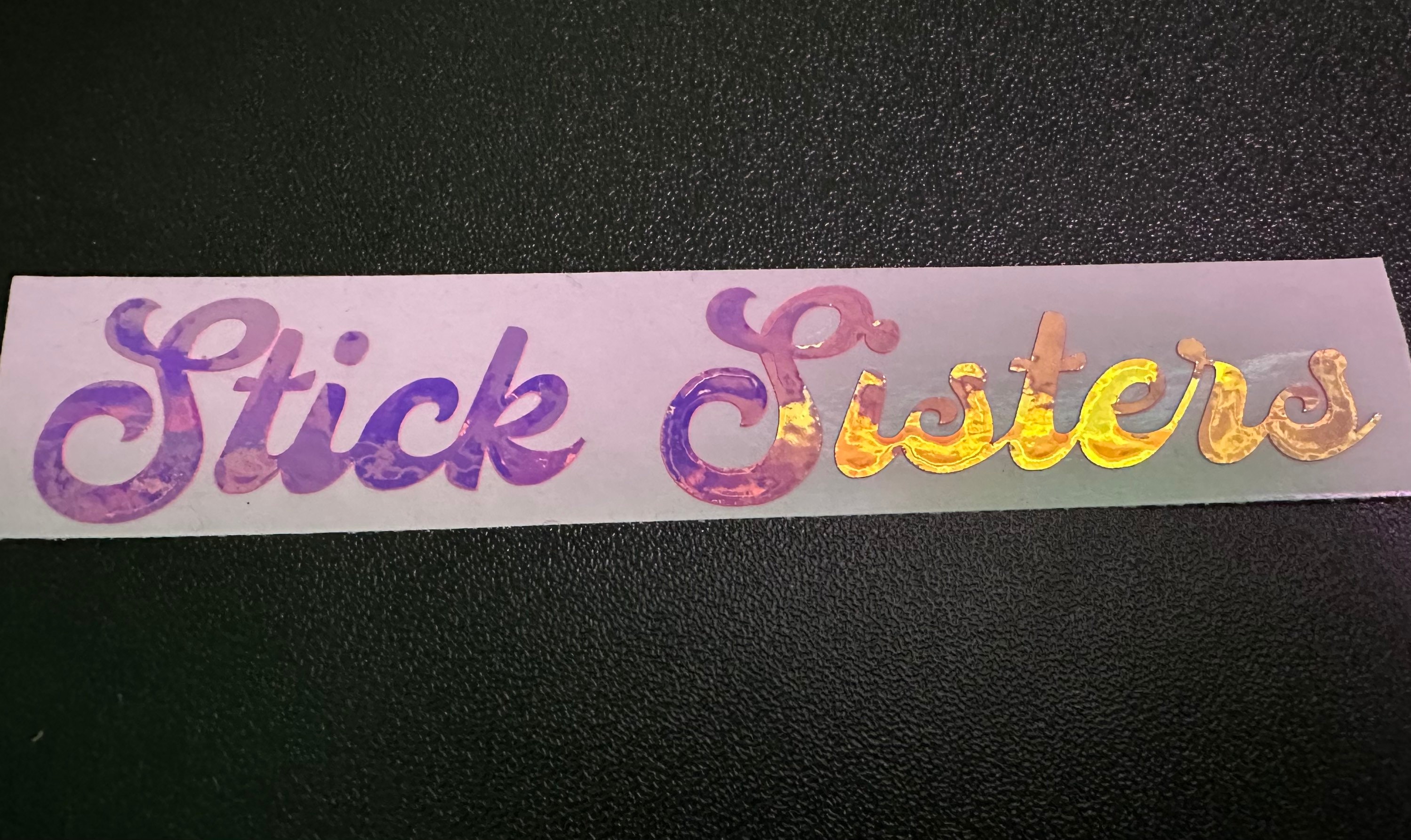 Stick Sisters Vinyl Decal, Various Sizes - Etsy