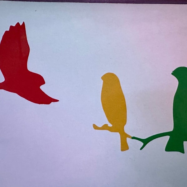 Three Little Birds - Etsy