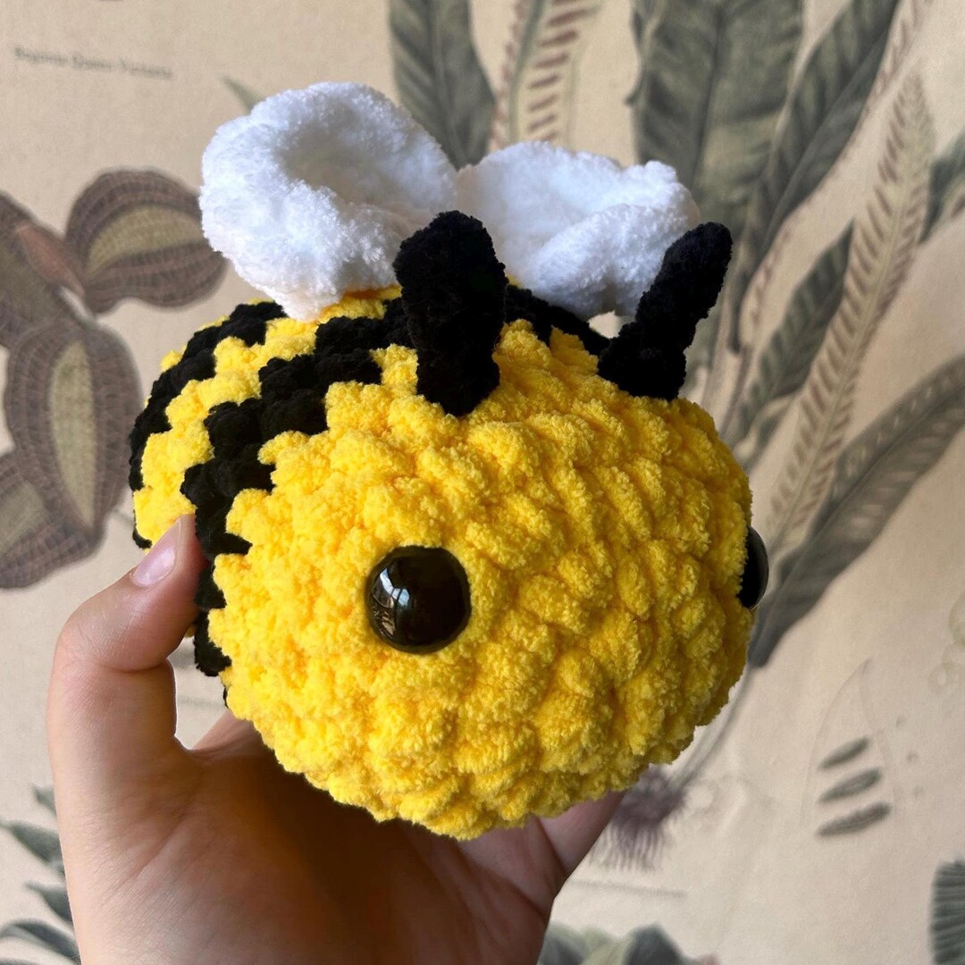 Chunky Bee Amigurumi Crochet Plush - Etsy