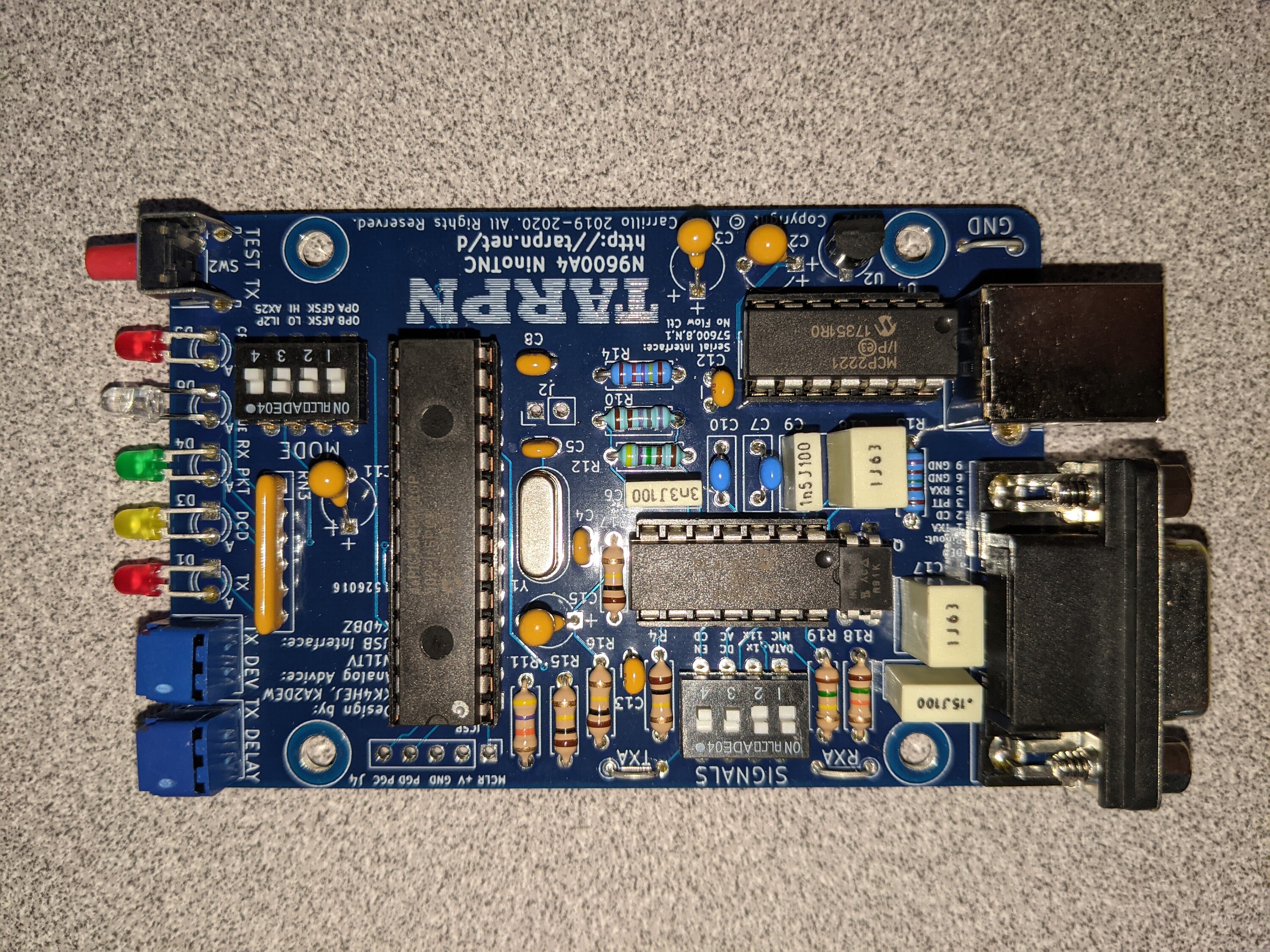 Ninotnc N9600A4 Multi-mode Terminal Node Controller Complete: | Etsy