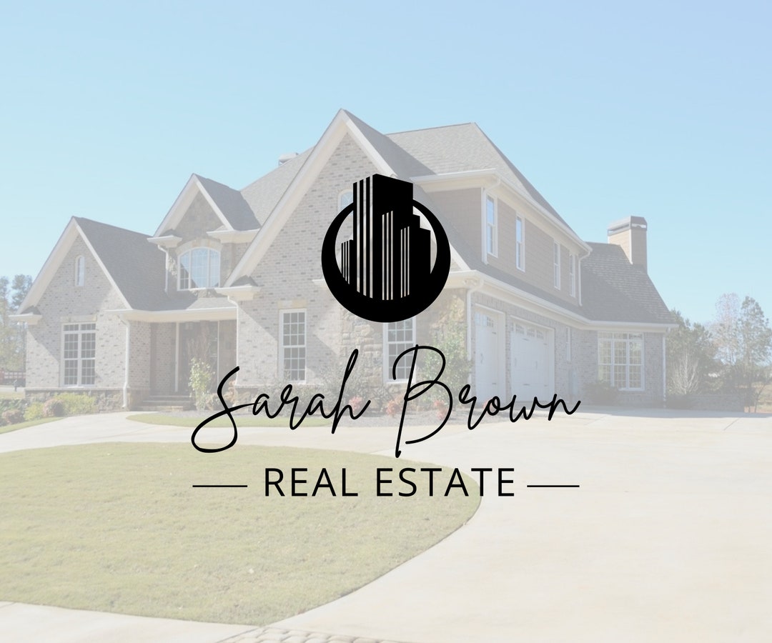 Real Estate Logo, Realtor Skyscraper Logo, Real Estate Logo ...