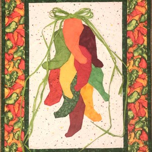 Chili Ristra Paper Pieced Pattern - Etsy