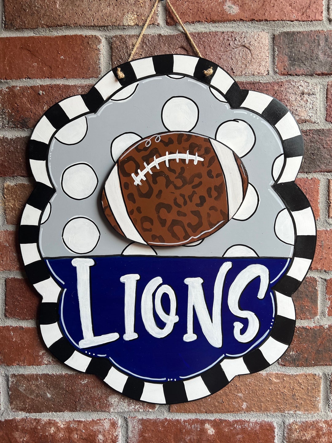 Made to Order Sports Interchangeable Door Hanger/school Activity/team ...