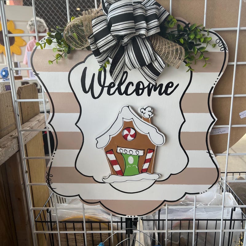 Interchangeable Welcome Sign - Etsy